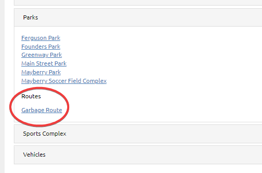 Creating Routes with Inspection Templates